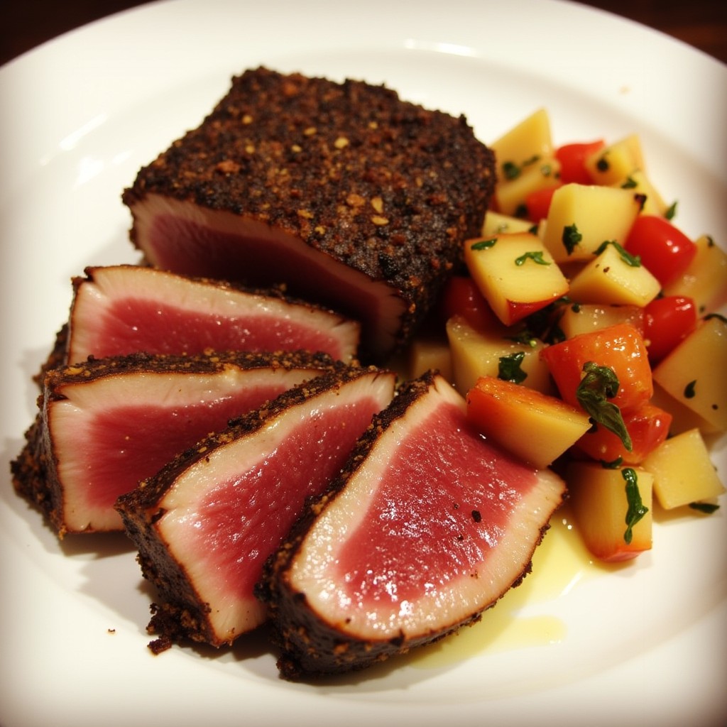 Anthony's Pier 4 Inspired Fresh Yellowfin Tuna, Cajun Style ...