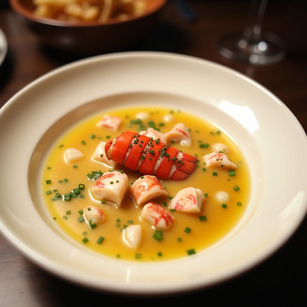 Locke-Ober Inspired JFK Lobster Stew - massappetite.com