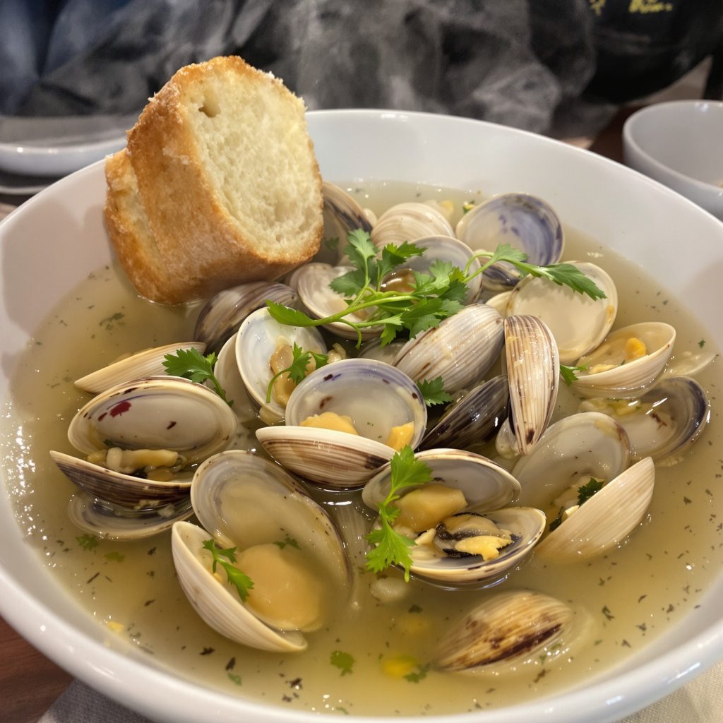The Barnacle Inspired Steamed Littleneck Clams - massappetite.com